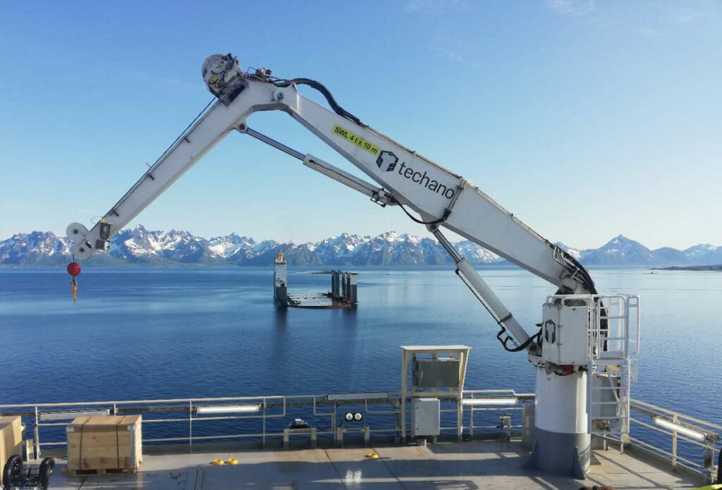 Offshore / Marine Cranes - Techano Oceanlift