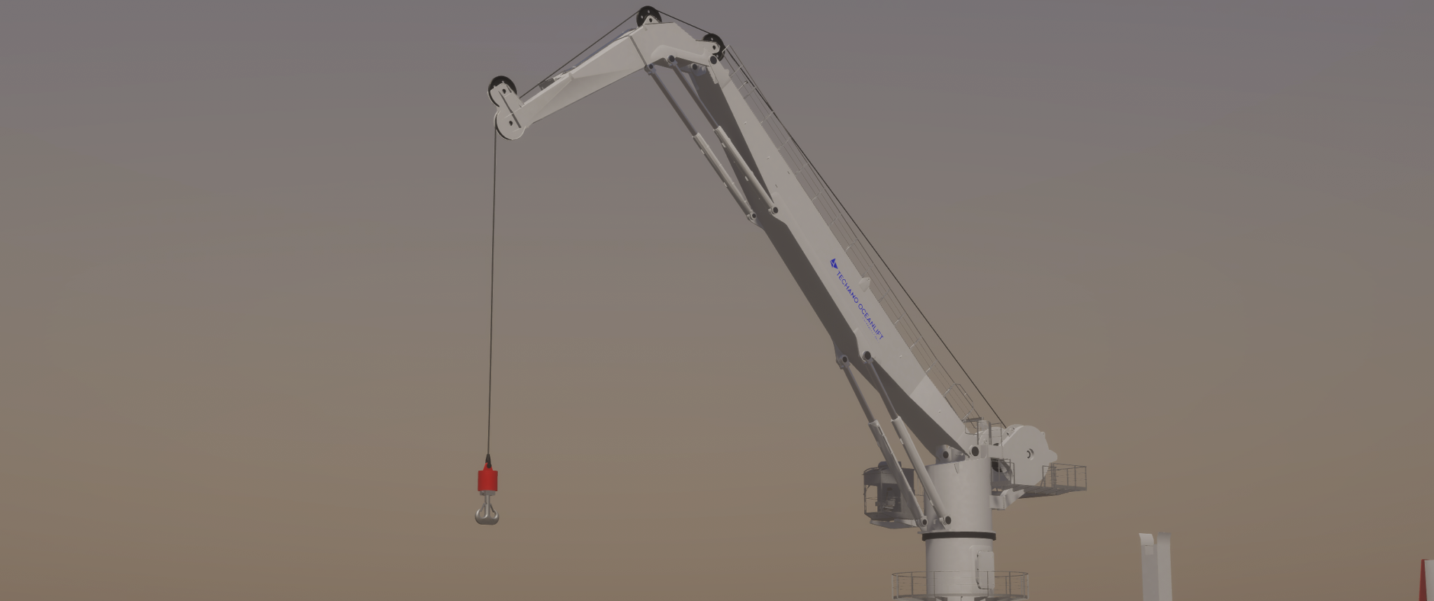 Techano Oceanlift awarded offshore crane contract - Techano Oceanlift
